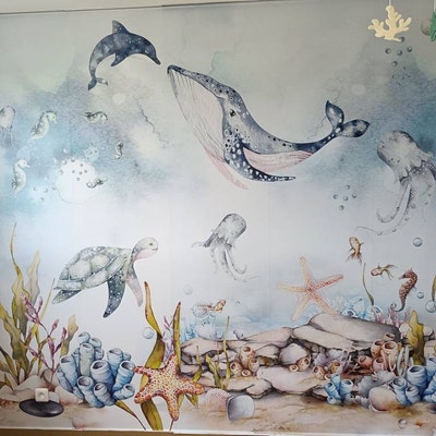 Hummingbird and Paisley Floral Wallpaper Chinoiserie - Etsy