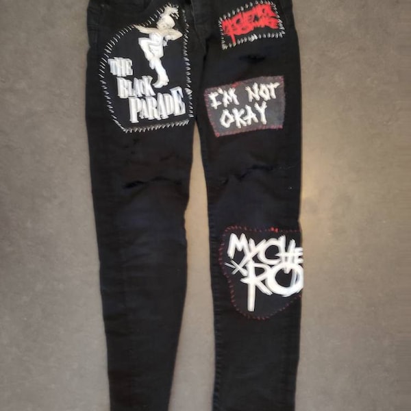 Custom Order Crust Pants Punk Trousers - Etsy