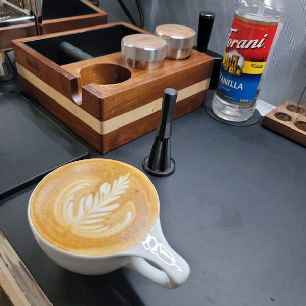 Wooden WDT Tool With Stand / Espresso Coffee Weiss Distribution Tool ...