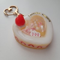 Cute Pudding Hair Claw Clip Cherry, Cake, Gift for Her Children, Hair ...