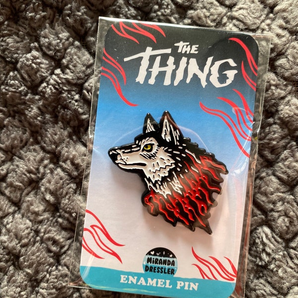 The Thing Enamel Pin - Dog Thing From John Carpenter Horror Movie - Etsy
