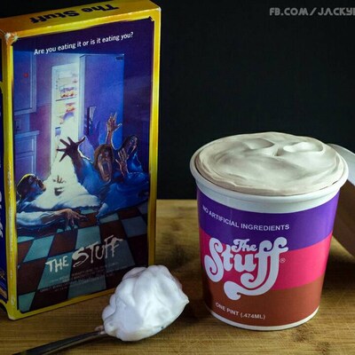 The Stuff Movie Replica Prop Tub RARE - Etsy