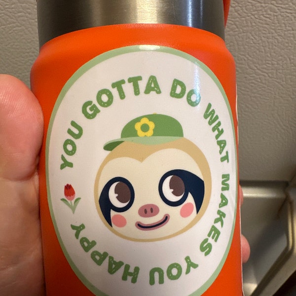 Raymond Vinyl Sticker | Animal Crossing Inspired | Die-cut Decal for ...