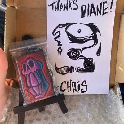 Psychedelic Original Drawing. Psytrance Inspired Trippy Art. - Etsy