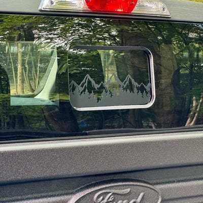 Fits 2018-2023 Subaru Crosstrek Rear Side Windows Daisy Floral Flowers ...