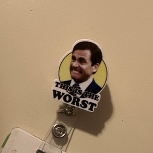 Mrs Doubtfire Help is on the Way Dear Purple Retractable Badge Reel ...