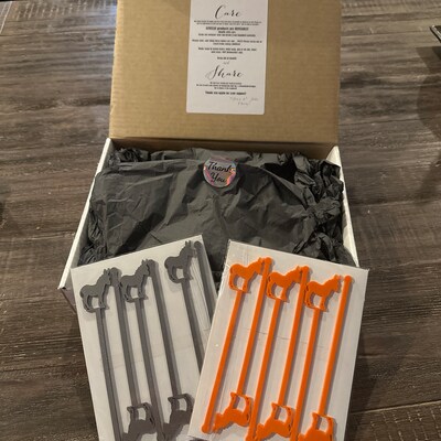 Personalized Appetizer Skewers,acrylic Initial Pick,monogram Cupcake ...