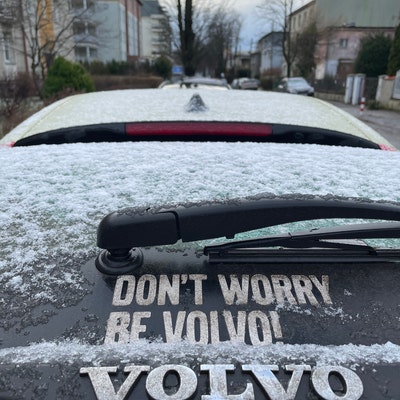 Stickers for Volvo, Volvo Car Sticker, Safety First Thrills Second ...