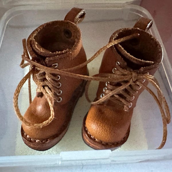 Blythe Shoes, Neo Blythe Leather Boots,ob22/ob24 Leather Shoes, Doll ...