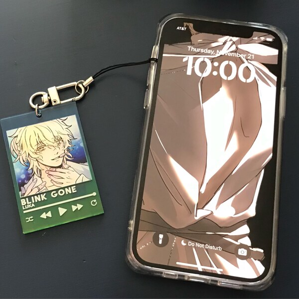 BLINK GONE Alien Stage Keychain Charms - Luka Till // Alnst Fan Art ...