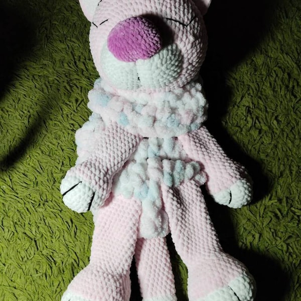 Cat Crochet PATTERN | Crochet Pajama Bag Pattern | Beginner Crochet ...