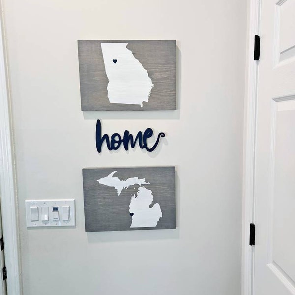 Painted | Nevada Wall Art | Nevada Home Sign | Nevada Gift | Home State ...