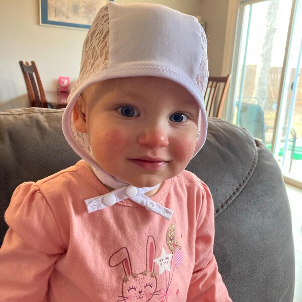 All Mesh Baby Pilot Hat, Giddy Baby Hat, Hat With Ties or Snaps ...