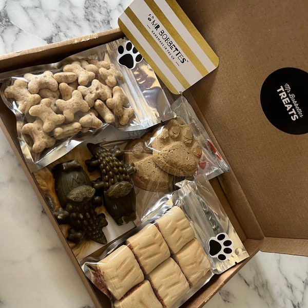 Letterbox Dog Treat Box: Gourmet Puppy Dog Gift With Free UK Delivery ...
