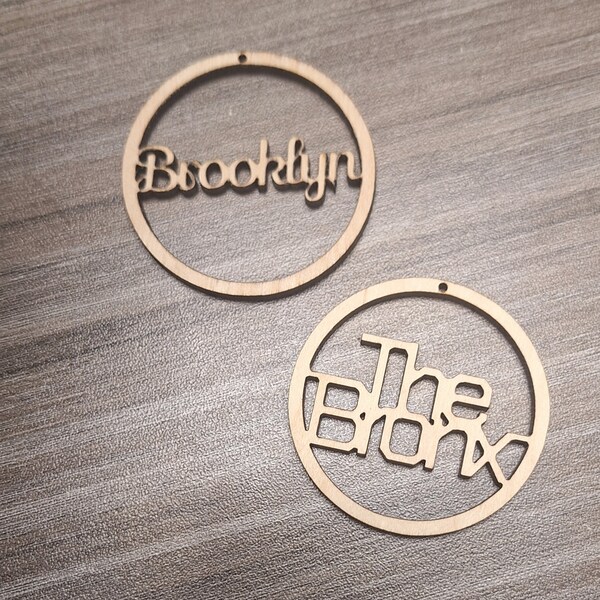 Wavy Hair Face Model for Earrings - Life Size Wood Earring Display ...