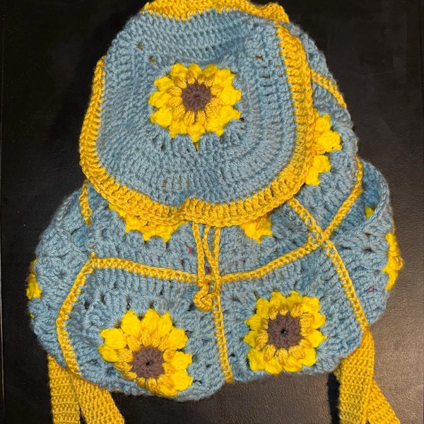 MINI Sunflower Backpack PDF Pattern! With Adjustable AND Removeable ...