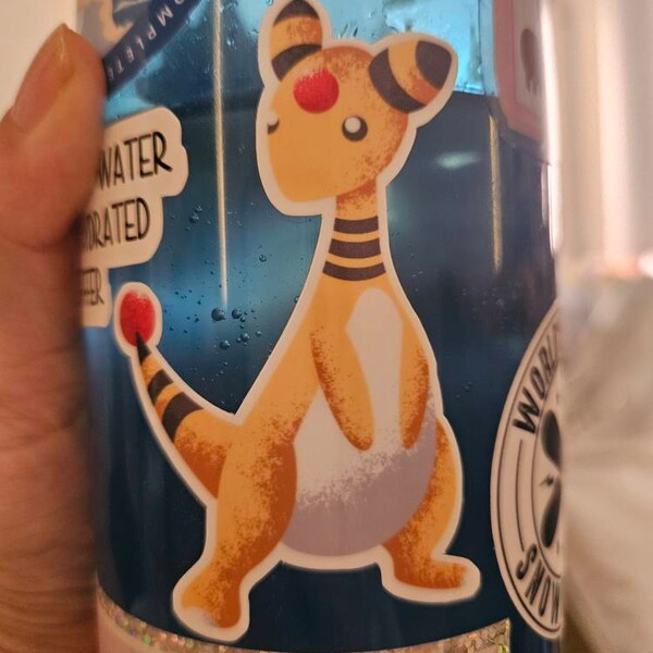 Shiny Mega Lucario Vinyl Sticker - Etsy