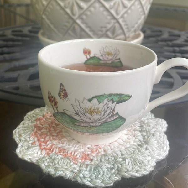 Crochet Christmas Wreath Coasters - Etsy