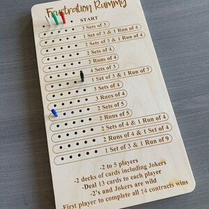 Handmade Wooden Sequence Game Board - Etsy