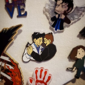 Catstiel Bundle: Stickers Print Supernatural Dean Castiel | Etsy