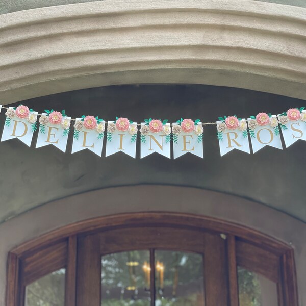 Candy Heart Garland, Valentine's Day Decor, Conversation Heart Garland ...