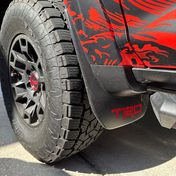 Vintage Color Toyota Style TRD Letters for 4runner Wheels - Etsy
