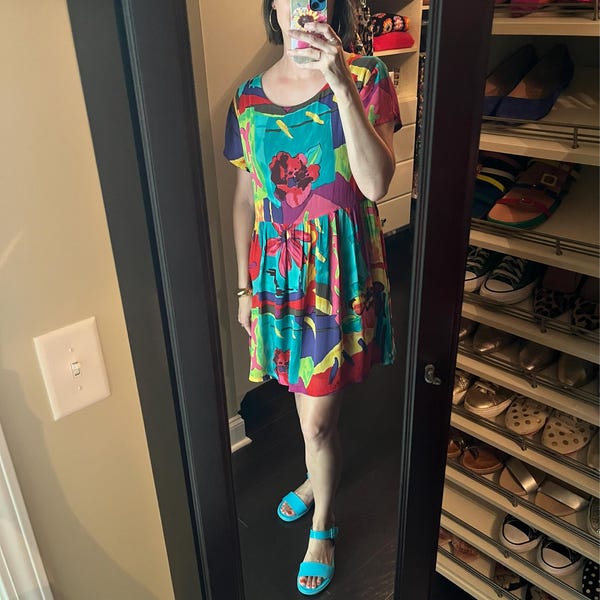 1990s 90s Watercolored Colorful Furry Floral Mini Skirt Size Sm - Etsy