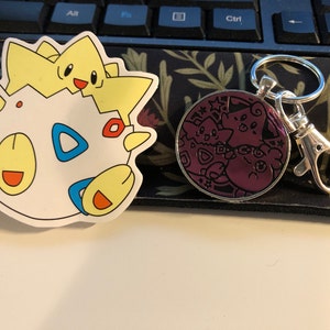 Upcycled Pokemon Stickers Set of 12 Pokemon Card Stickers - Etsy