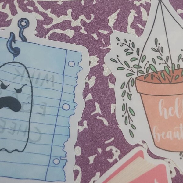 Haunted Shopping List Sticker - Etsy