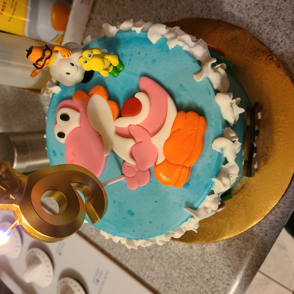 Super Mario Cake Topper Super Mario Birthday Cake Super Mario Cake ...