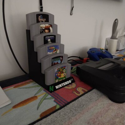 Nintendo 64 N64 Game Cartridge Holder 1-6 Slot - Etsy
