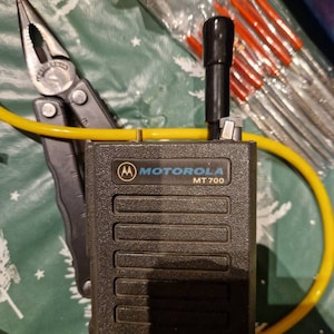 Ghostbusters Motorola MT500 Radio Walkie Talkie Stubby Antenna Prop ...