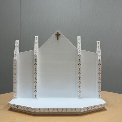 Catholic Clock Shrine - Etsy