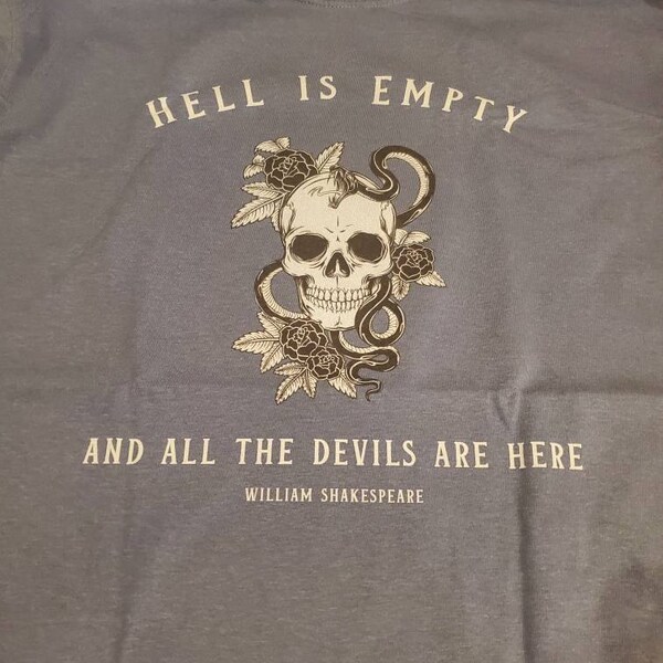 Shakespeare Sweatshirt Goblincore Crewneck Fairy Grunge Goth Sweater ...