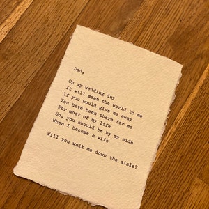 100% Indian Cotton Rag Handmade Paper Custom Typewriter Print A4/A5/A6 ...