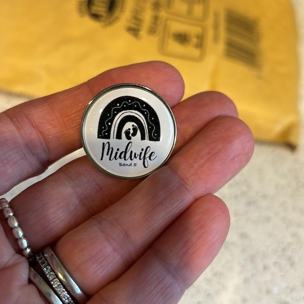 25mm Custom Metal Lapel Pin Badge Personalised With Your Design, Text ...