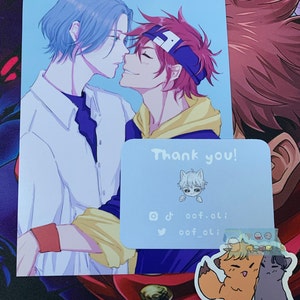 Gojo Catoru Glasses Sticker Anime Sticker Decal - Etsy