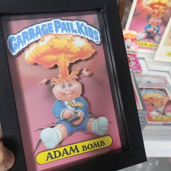 GPK Nasty Nick/evil Eddie 3D Shadow Box Garbage Pail Kids - Etsy