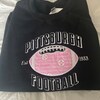 Pittsburgh Football Sweatshirt, Football Hoodie, Embroidered Football ...