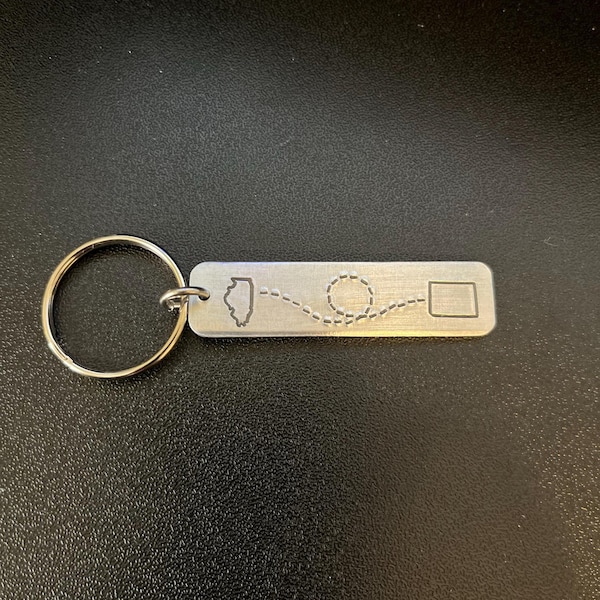 Fly Safe Keychain for Him, Boyfriend Gift, Pilot Gift, Husband Gift ...