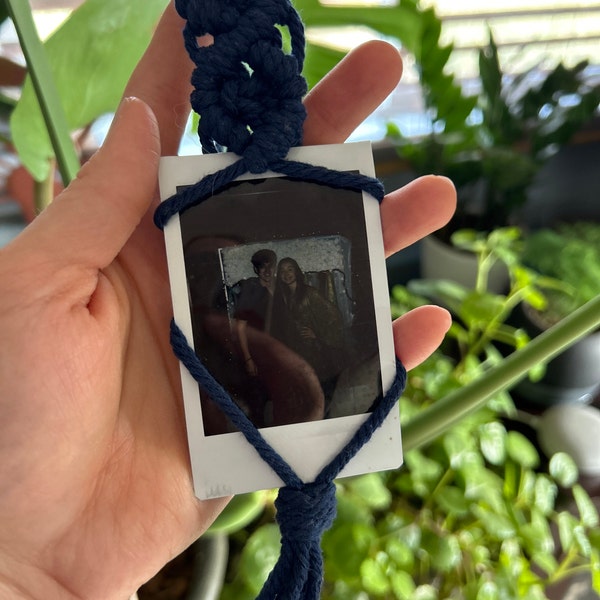 Polaroid Photo Frame | Macrame Frame | Macrame Photos Hanger | Review ...