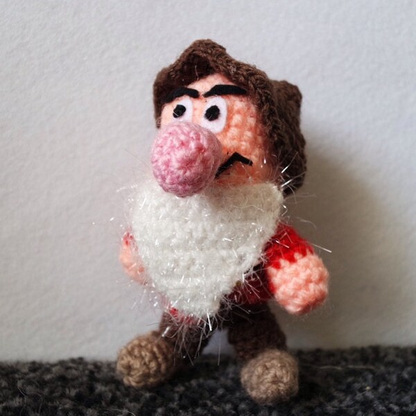 Grumpy Amigurumi Crochet Pattern From 7 Dwarfs - Etsy