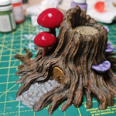 Fallen Trees RPG Terrain Dnd Miniature dungeons and Dragons, Pathfinder ...