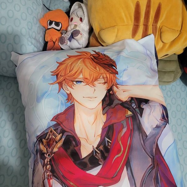 Childe Body Piillow Cover Genshin Impact Dakimakura Male Daki - Etsy
