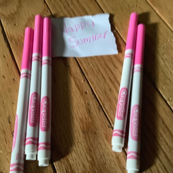 Red-violet Crayola Crayons - 10 Pack - Etsy