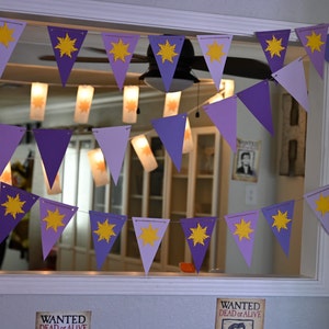 Tangled Flag Banner Custom Cut Customizable Sizes and Colors - Etsy