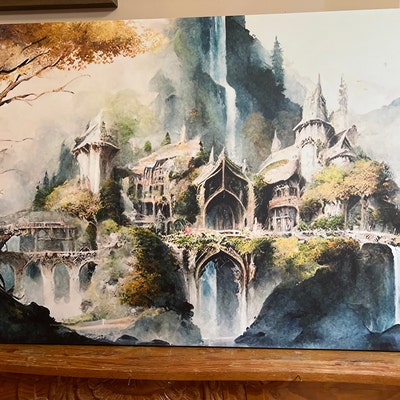 Rivendell Lord of the Rings Art, Fantasy Art, JRR Tolkien, Elves ...