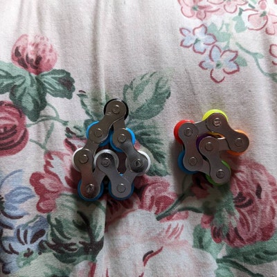 The Wave Bike Chain Link Fidget Toy - Etsy