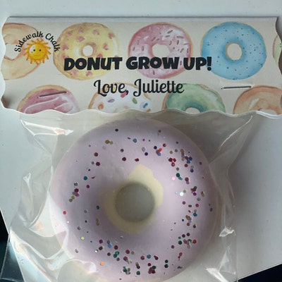Welcome Back to School Gift From Teacher DONUT Sidewalk Chalk Class ...