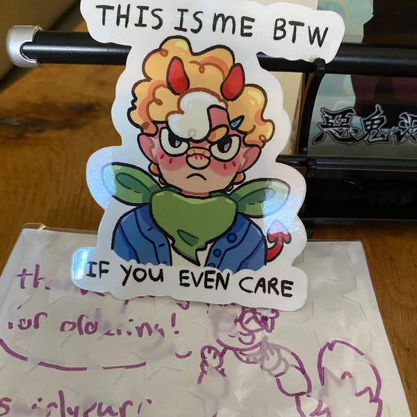 Dreamsmp Tommyinnit Funny Sticker - Etsy